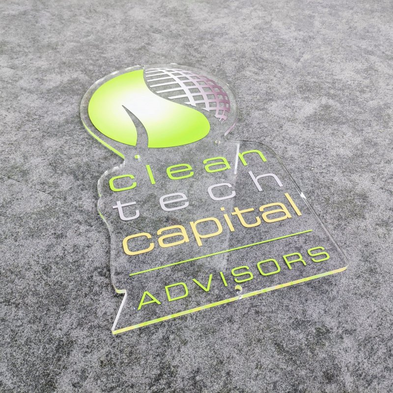 Recycled Acrylic Green Cast Sign | Eco Friendly Signs | UK Sign Shop