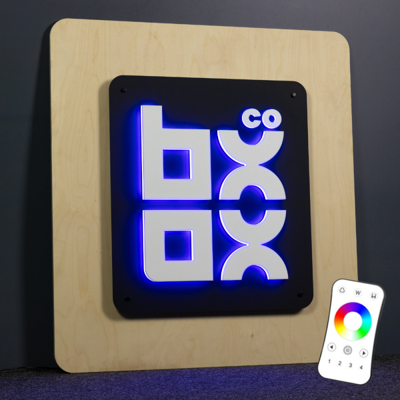 HueWave LED™ RGBW Colour Change Illuminated Letters & Logos | LED Signs