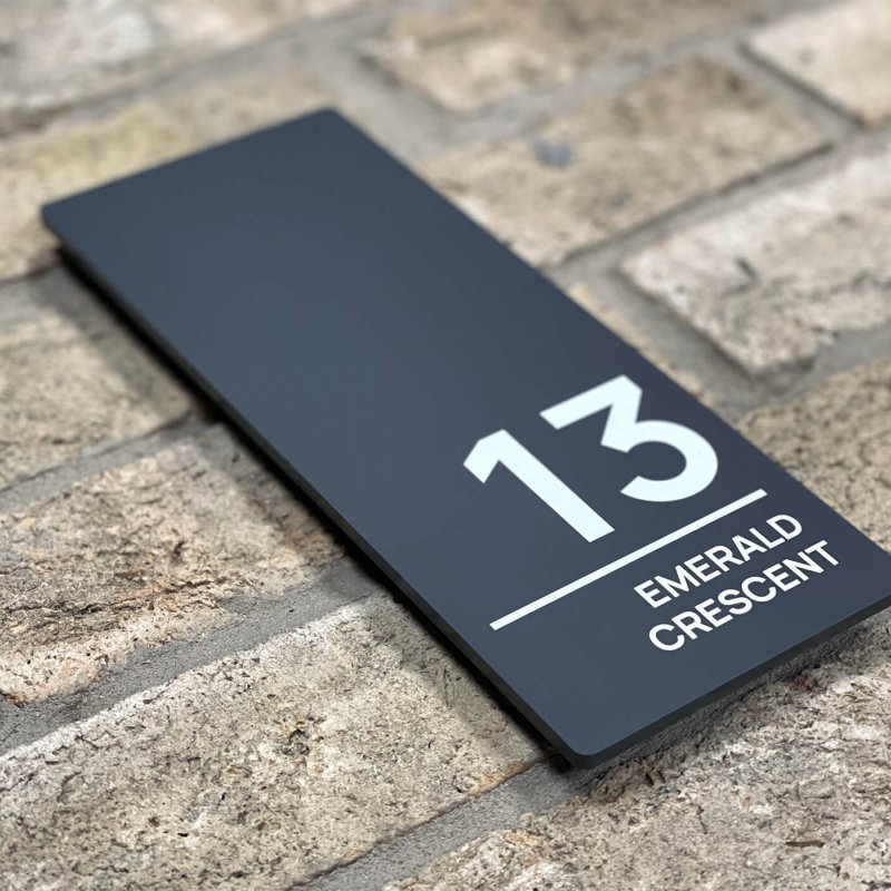 House Signs & Numbers | 80+ Plaques from £7 with UK Delivery