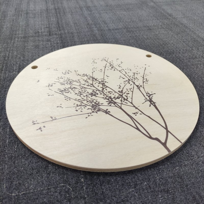 Printed plywood sign cut to shape | Wooden Signs | UK Sign Shop