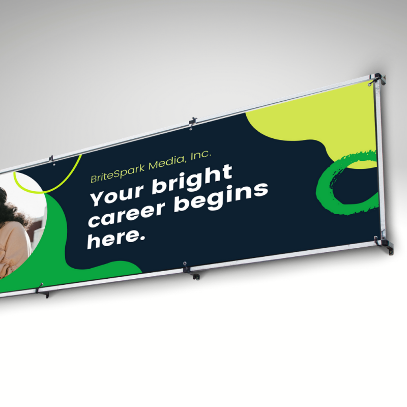 Wall Mounted Banner Frame | Printed Banners | UK Sign Shop