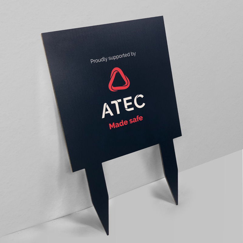 Commercial Spike Sign | Aluminium Signs | UK Sign Shop