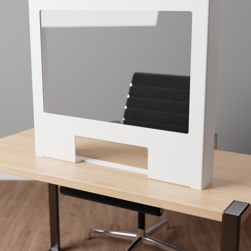Premium Free Standing Sneeze Screen | Sneeze Guards | UK Sign Shop
