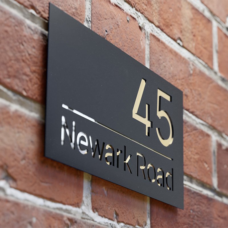 House Signs & Numbers | 80+ Plaques from £7 with UK Delivery