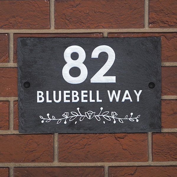House Signs & Numbers | 80+ Plaques from £7 with UK Delivery