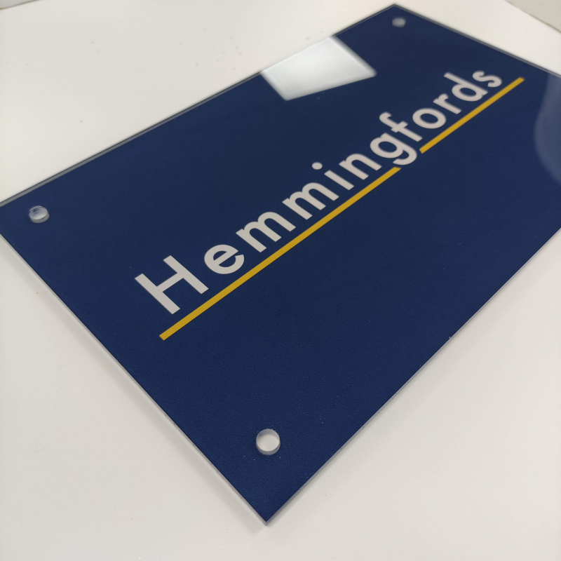 Recycled Acrylic Green Cast Sign | Eco Friendly Signs | UK Sign Shop