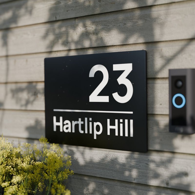 House Signs & Numbers | 80+ Plaques from £7 with UK Delivery