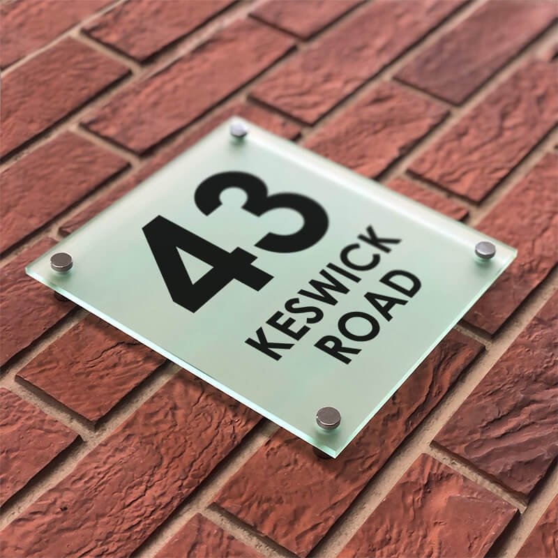 Acrylic House Signs | 50+ Perspex Door Plaques & Numbers UK