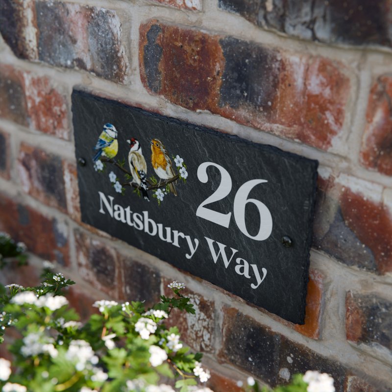Slate House Signs | 30+ Designs inc Engraved from £12.99