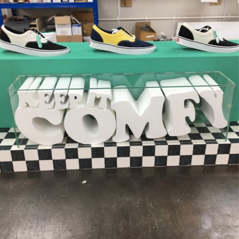 Large Letters Cut Polystyrene | Painted or Printed