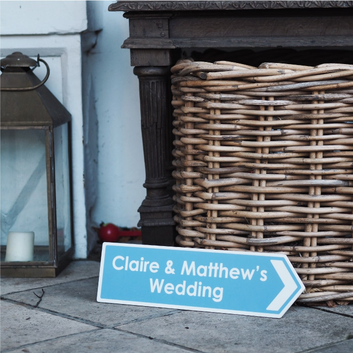 Personalised Wooden Wedding Signs | UK Sign Shop