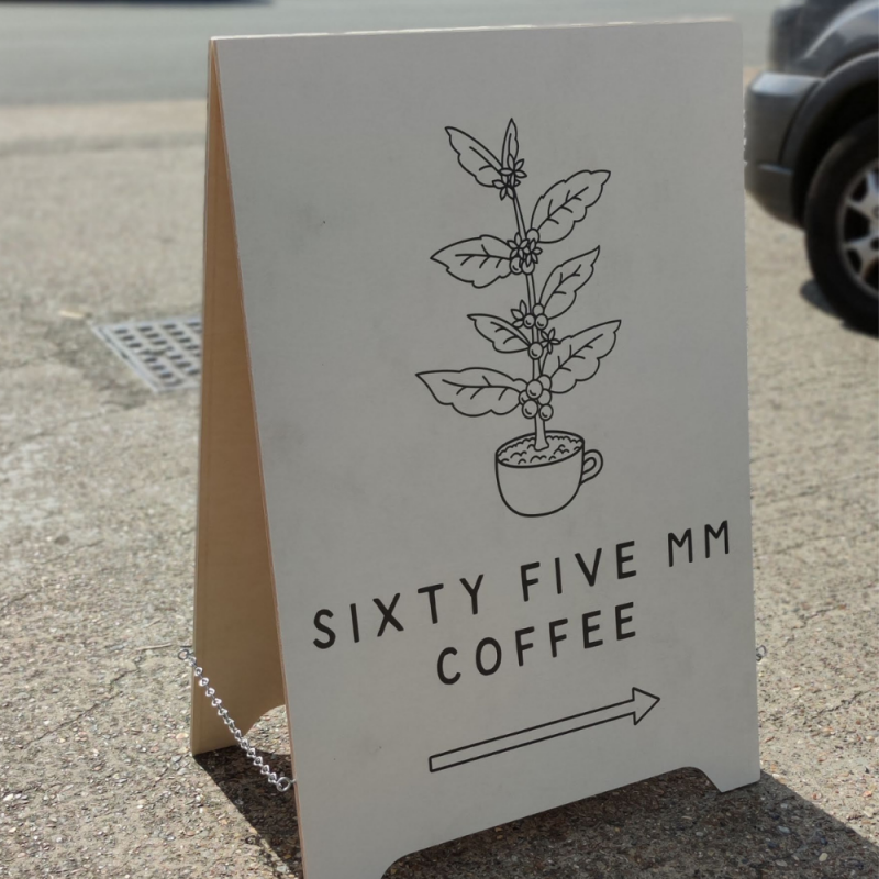 White Wash Wooden Pavement Sign | Pavement Signs | UK Sign Shop