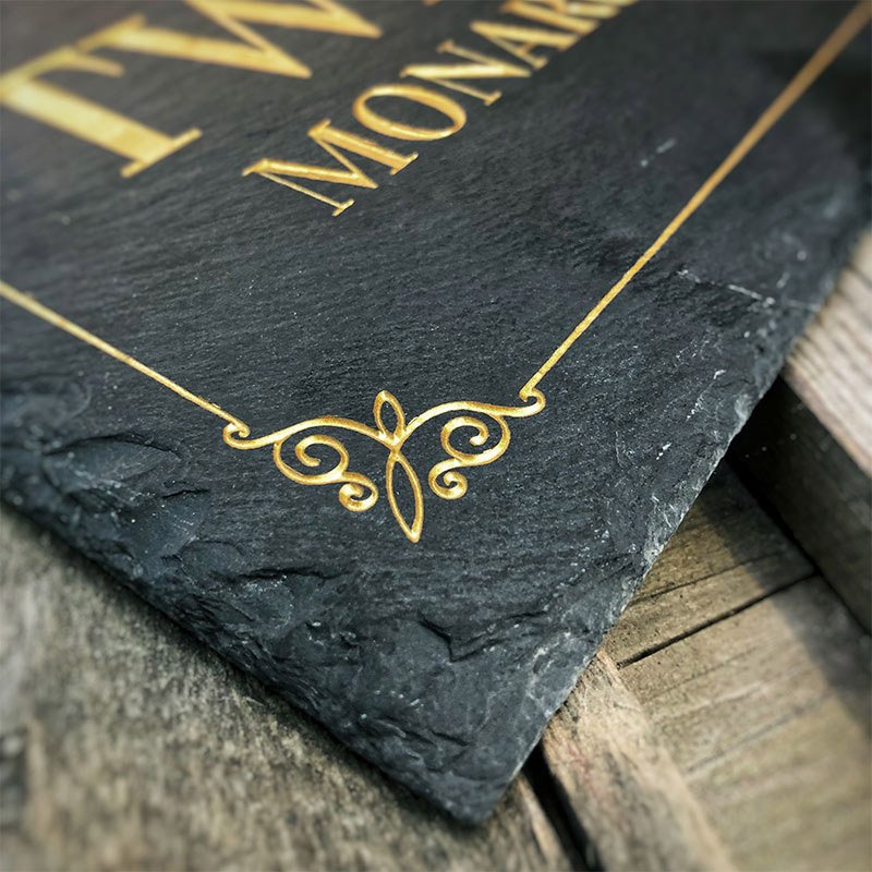 Slate House Signs | 30+ Designs inc Engraved from £12.99