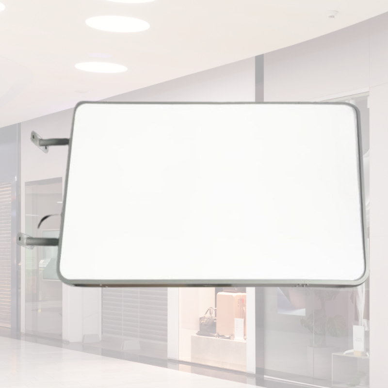 Rectangle Projecting LED Lightbox 60x90cm with double sided printed ...