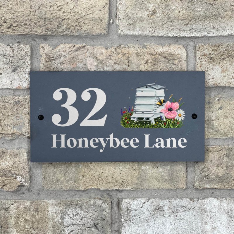 House Signs & Numbers | 80+ Plaques from £7 with UK Delivery