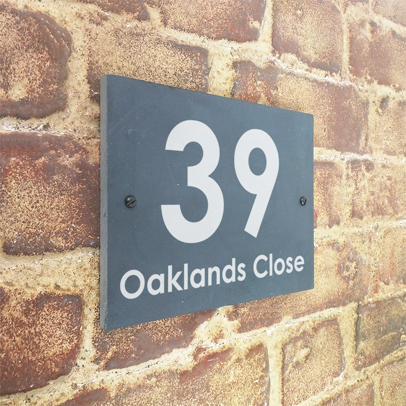 House Signs & Numbers | 80+ Plaques from £7 with UK Delivery