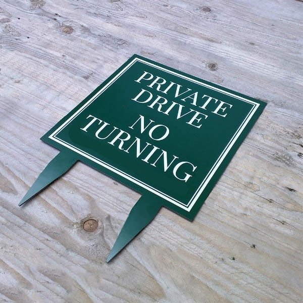 Spike Sign - UK Sign Shop