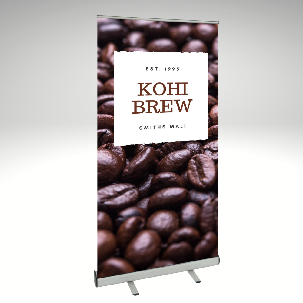 Roller banner display stand 1000mm | Pop up stands from £26.00 | Next Day