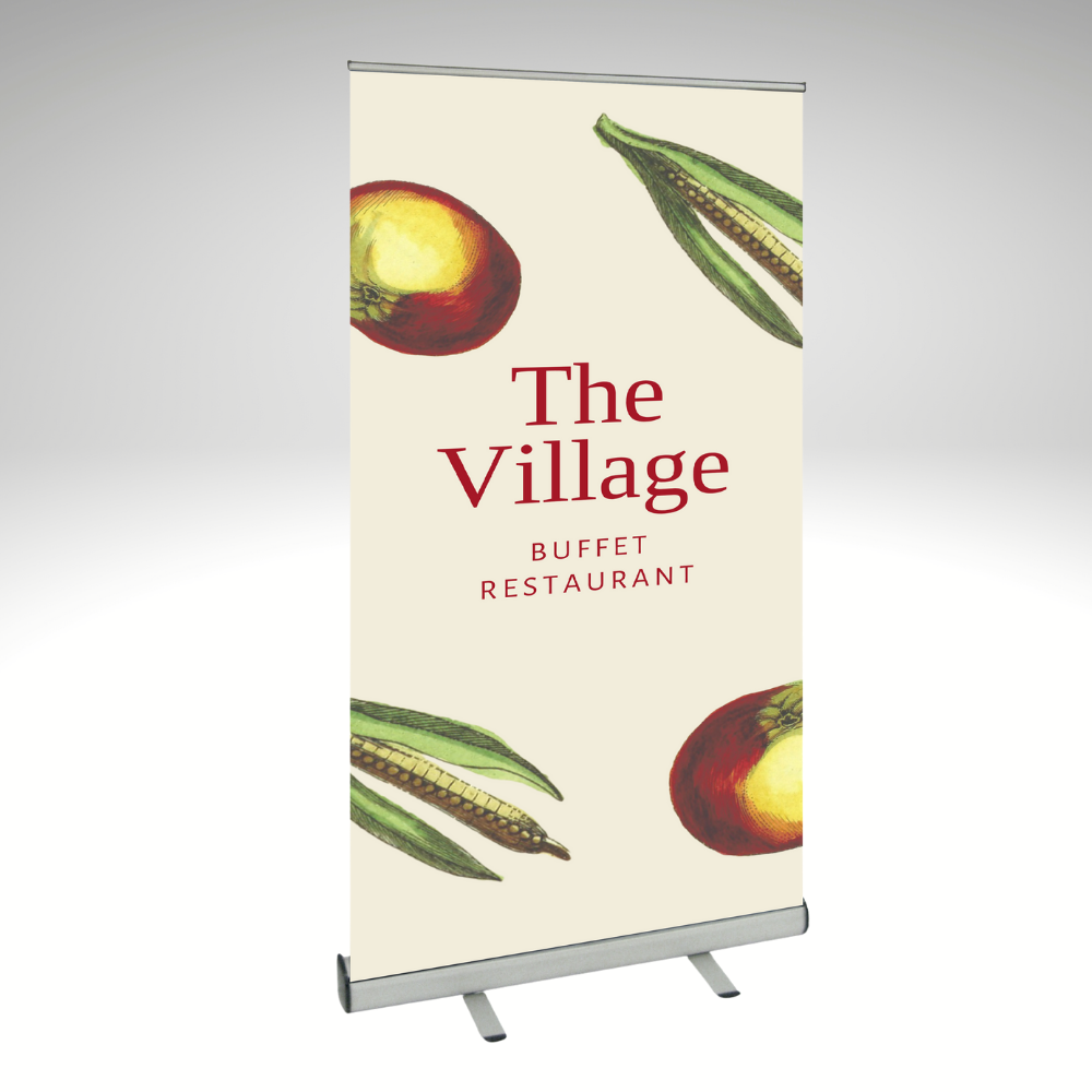 1200mm Roller banner display stand | Pop up stands from £26.00 | Next Day